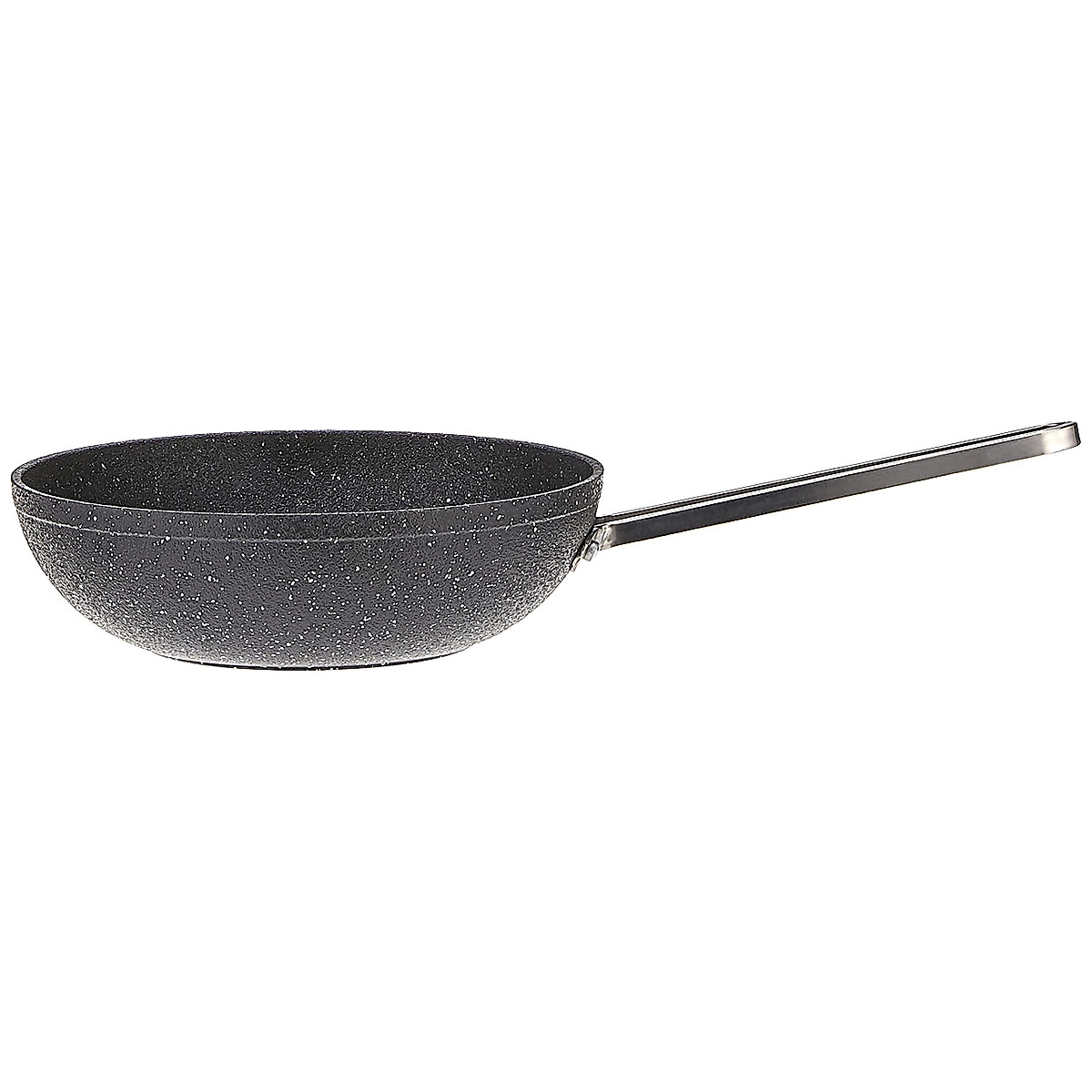 THE ROCK™ by Starfrit® 7.08" Personal Wok Pan with Stainless Steel Wire Handle