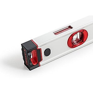 Kapro - 705 Eagle Magnetic Box Level - OPTIVISION & Plumb Site - Features 2% Gradient, Acrylic Vials, and Wall-Grip - For Masonry and Concrete Jobs - VPA Tested - 48 Inch