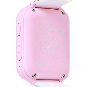 Accutime Kids Disney Minnie Mouse Multicolor Educational Learning Touchscreen Smart Watch Toy for Girls, Boys, Toddlers - Selfie Cam, Learning Games, Alarm, Calculator and More (Model: MN4325AZ)