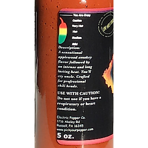 Ghost Pepper Hot Sauce Wicked Tickle XXX Extreme Heat Worlds Hottest Chipotle Sauce