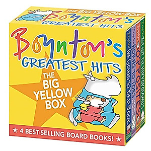 Boynton's Greatest Hits The Big Yellow Box (Boxed Set): The Going to Bed Book; Horns to Toes; Opposites; But Not the Hippopotamus