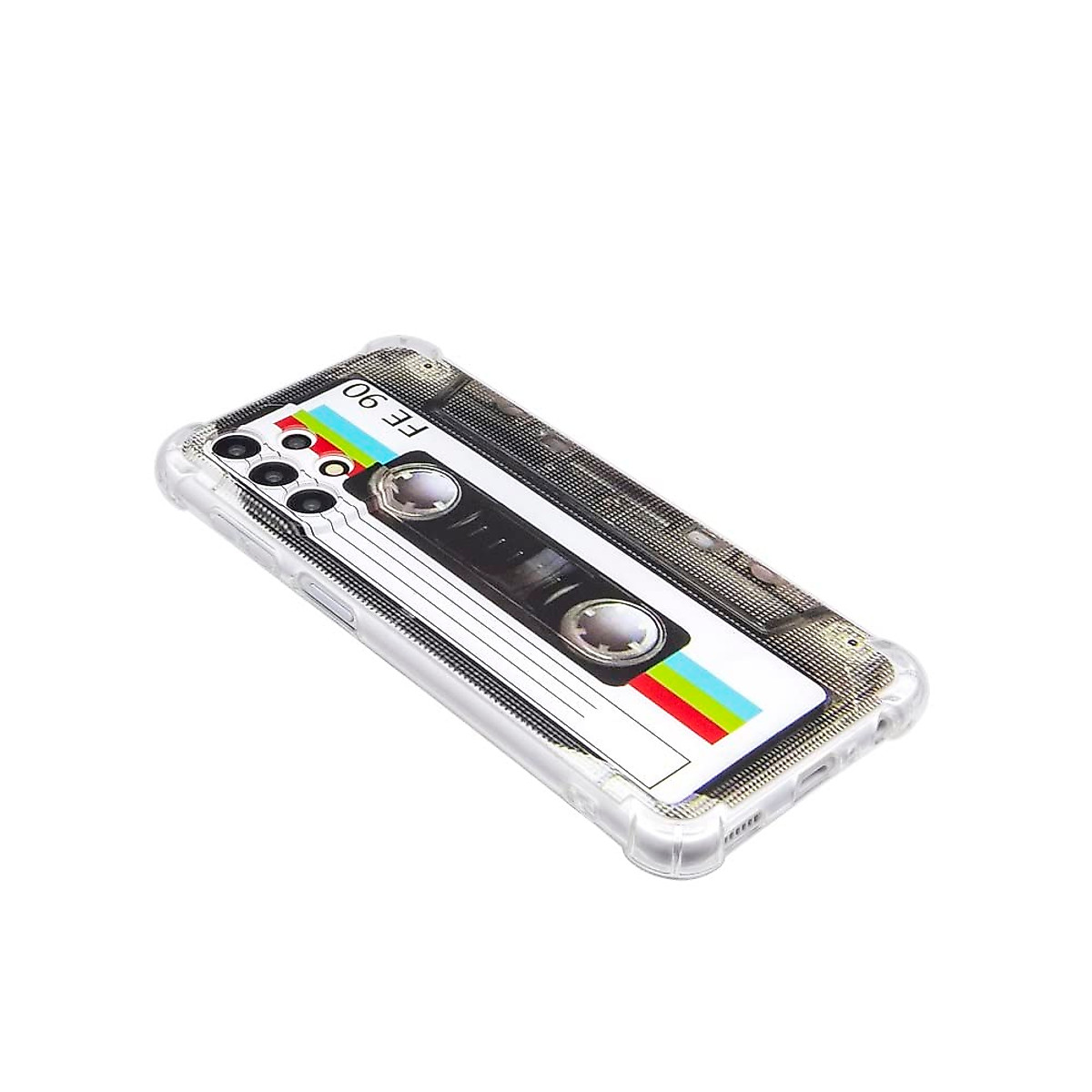 STINFIZTOL Phone Case Compatible with Galaxy A23 5G Case,80s Type Music Cassette Case Soft TPU Cover for Samsung Galaxy A23 5G