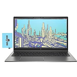 HP 2023 ZBook Firefly G8 15.6" 4K Ultra HD IPS Workstation Laptop (Intel i7-1165G7 4-Core, 32GB RAM, 512GB SSD, Intel Iris Xe, Backlit KYB, 2 Thunderbolt 4, WiFi 6, BT 5.2, Win 10 Pro) w/Hub