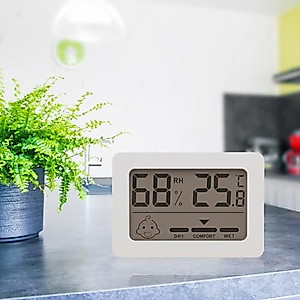 CAZSTYK Electronic Hygrometer Desk/Wall Mount Temperature Humidity Detector