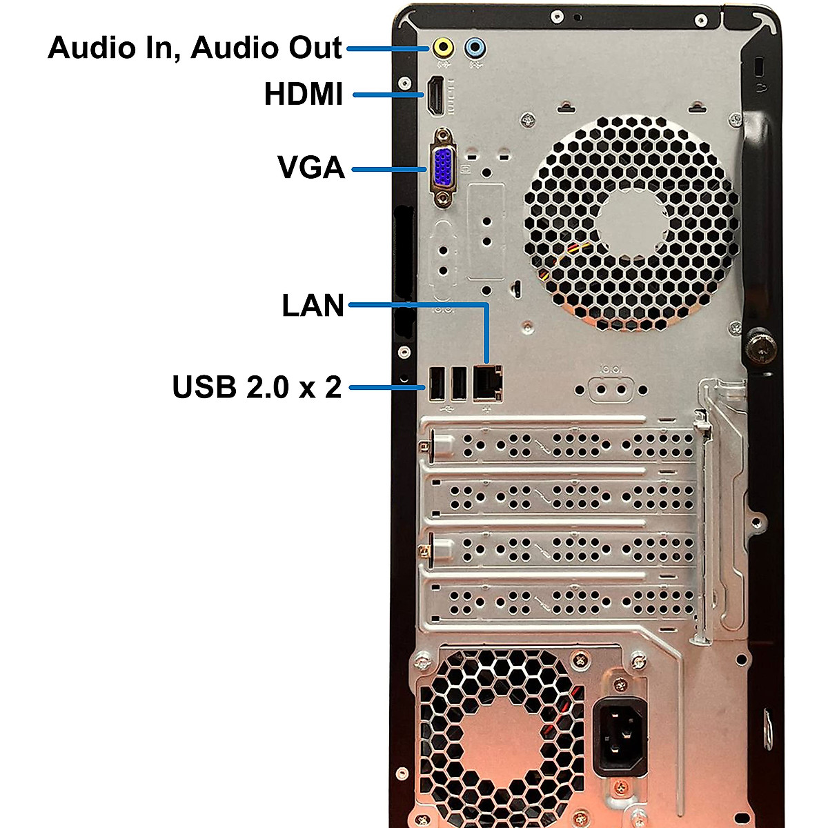 HP 290 G4 Microtower Desktop Computer, Intel i9-10900K, 64GB RAM, 2TB NVMe SSD, DVD-RW, HDMI, VGA, AC Wi-Fi, Bluetooth, Windows 11 Pro, Black