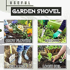 Snow Shovel for Heavy Snow Small Hand Shovel Multipurpose Portable Shovel Tools Portable Mini Gardening Patio & Garden