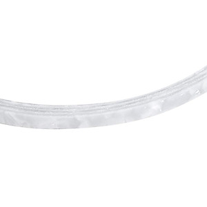 Bnineteenteam 5Pcs Guitar Binding Purfling,6mm Width Celluloid White Pearl Guitar Binding Purfling for Acoustic Guitar Classical Guitars Performance Accessory
