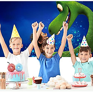 The Good Dinosaur Party Supplies, The Good Dinosaur Happy Birthday Backdrop, The Good Dinosaur Banner Party Decorations for Indoor Outdoor Wedding Photo Wall Hanging