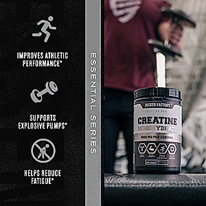 Nitrosurge Pre-Workout & Creatine Monohydrate - Pre Workout Powder with Creatine for Muscle Growth, Increased Strength, Endless Energy, Intense Pumps - Arctic White Preworkout & Unflavored Creatine