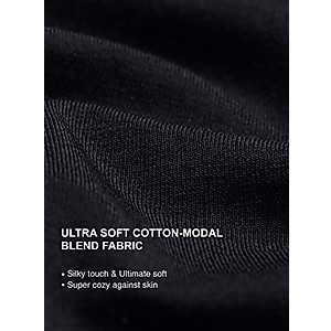 Femofit Pajamas Set for Women Lace Cami Tops and Shorts Cotton Modal Lingerie Soft Sleepwear Pjs (Black,M)