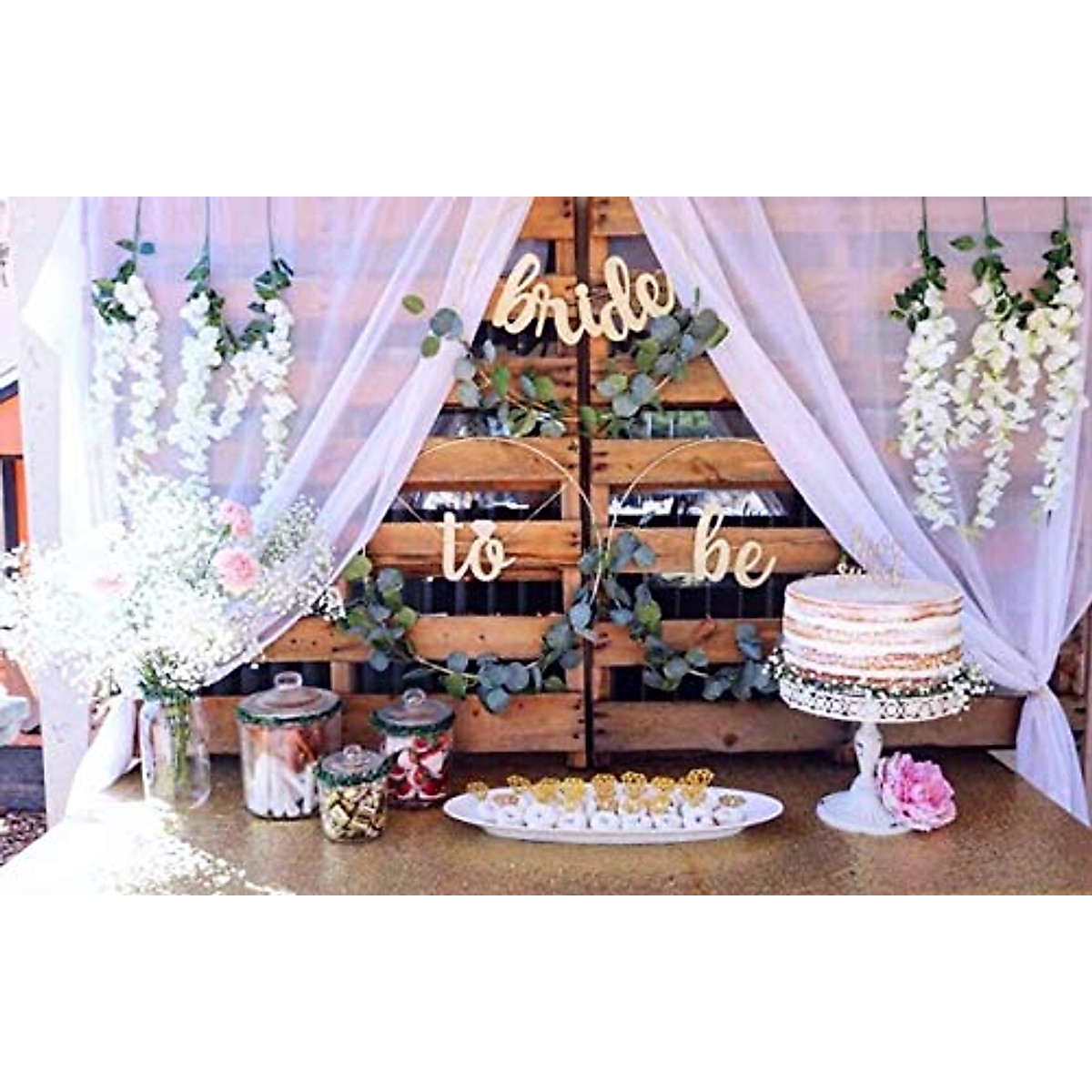 CC Party Co. Bride to Be Gold Glitter Banner with Diamond Ring Detail | bachelorette party | bridal shower | engagement party | wedding shower | hen party | decorative sign