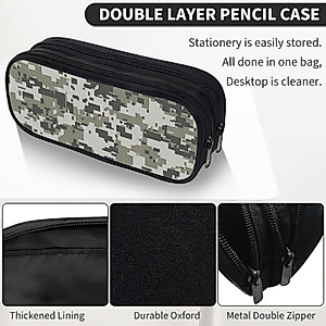 TILYTADLY School Backpack For Boys - Camouflage Boys Backpack For Kids Teens Elementary Middle School - 4pcs Camo Boys Backpack With Lunch Box And Pencil Case，18″ Bookbag With Usb Charging Port