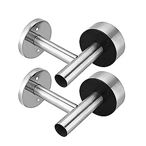 Yuehuam 2Pcs Solar Wall Lights Outdoor Wall Sconce Light Fixture Stainless Steel Waterproof Wall Lantern Decorative Garden Yard Lamp Light