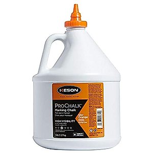 Kraft Tool GG315 Glo Orange Chalk - 5 lbs.