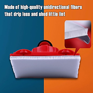 GESENWIN 7-Pack Paint Edger Replacement Pads | Pad Refills for Paint Trimming Tools | Edge Painting Tool Pads for Walls