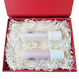 ELENKUPAC Crinkle Cut Paper Filler, 1.1LB White Crinkle Cut Shred Paper Filler for Gift Wrapping and Decoration