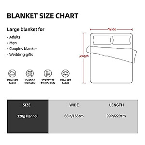 Psychedelic Sea Turtle Fleece Throw Blanket Plush Soft Throw for Couch Bed Sofa, 90 in X 66 in