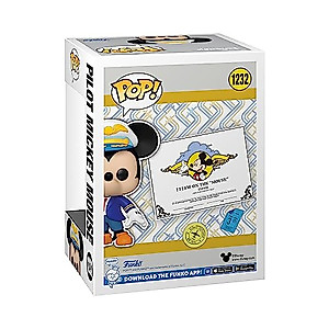 Funko Disney Mickey Mouse One : Walt’s Plane - Pilot Mickey Mouse Pop!