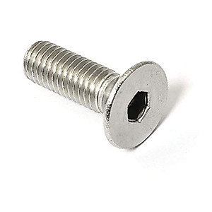 PZRT 2pcs Cylindrical Hollow Hexagon Socket Screw 304 Stainless Steel Lamp Threading Screws Through Hole Bolt with Hex Nut M6x20mm