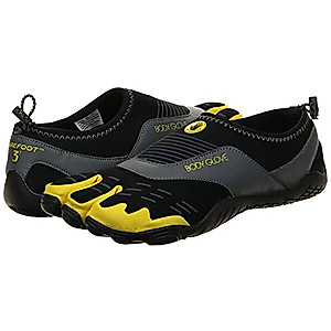 Body Glove Men's 3t Cinch-m Water Shoe, Black/Yellow, 10