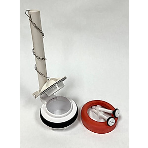 Champion 4 Flush Valve Replacement Assembly for Two Piece Toilet Comes with Nylon Bolts and Nuts