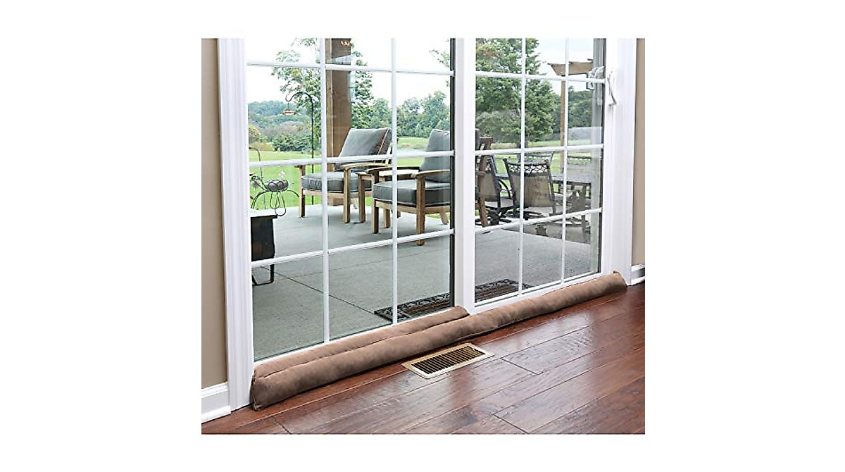 HOME DISTRICT Sliding Door Draft Stopper - Block Drafts & Save