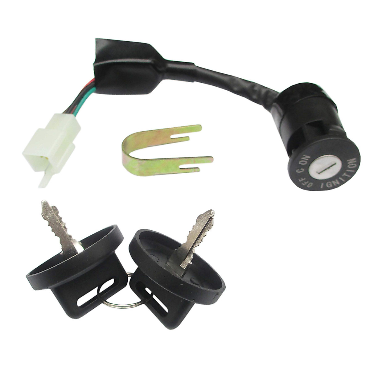 BLUE ELF Push Button Ignition Switch, Black