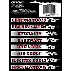 Chroma 9025 Toolbox Magnet, Silver