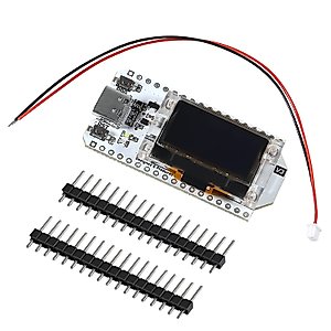 AITRIP 1PCS Type-C ESP-32 0.96 Inch ESP32 OLED WiFi Kit V3 Blue OLED Display WiFi+Bluetooth CP2012 Chip Development Board Compatible with Arduino ESP8266 NodeMCU