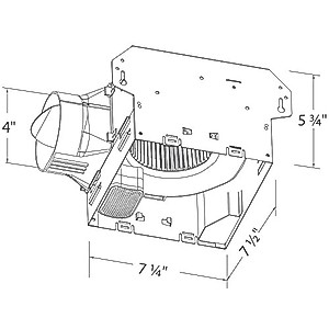 Delta BreezIntegrity ITG70BT 70 CFM Exhaust Bath Fan with Bluetooth Speaker