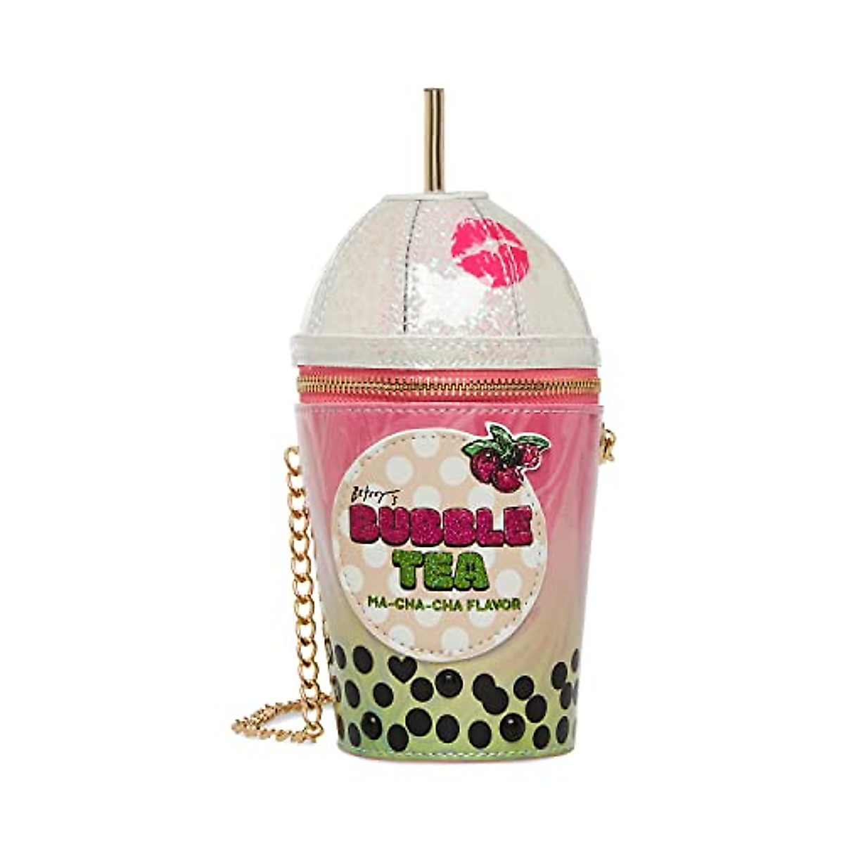 Betsey Johnson Bubble Tea Kitsch Crossbody, Multi