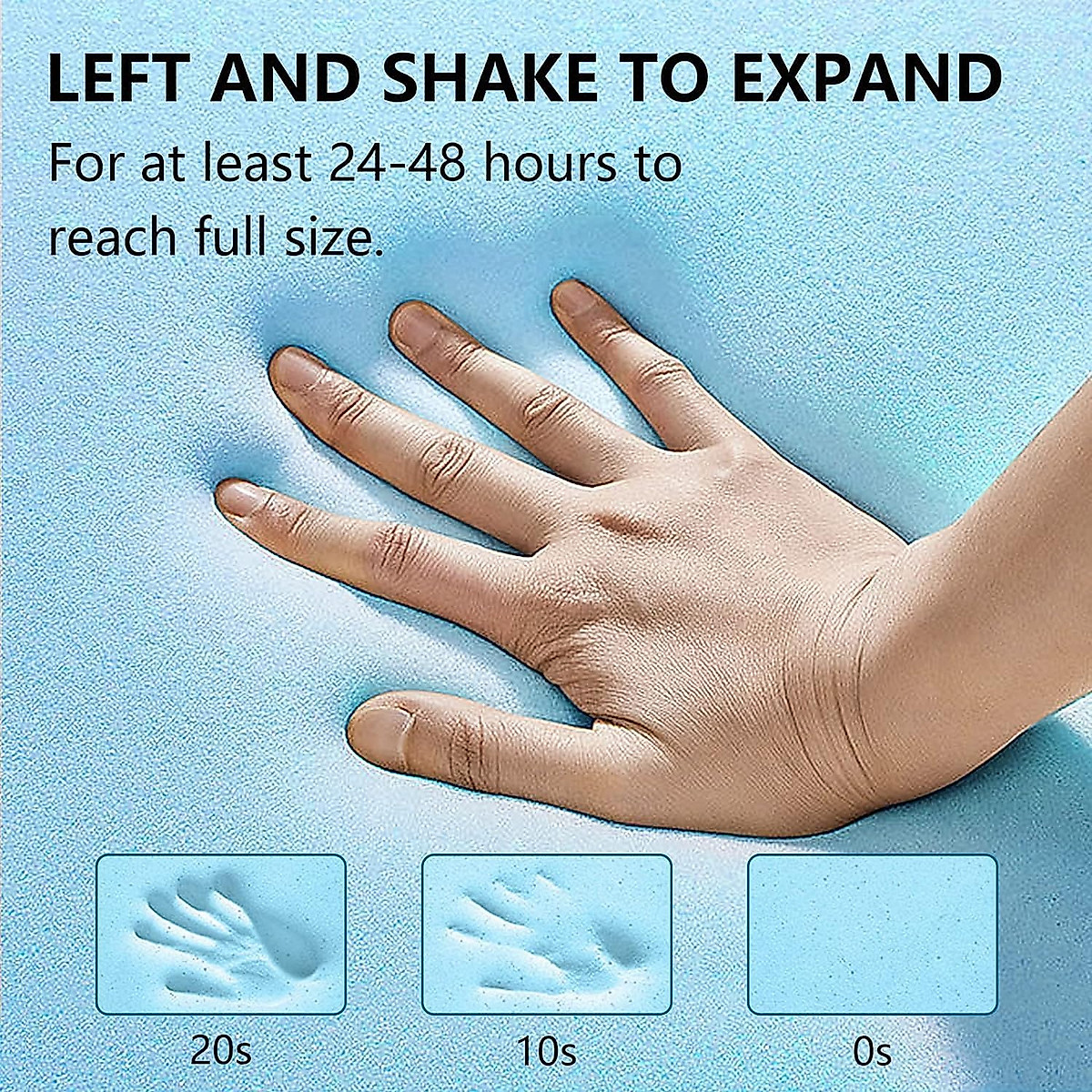 ROKOK Futon Mattress Japanese Floor Mattress Twin XL Size, Floor Bed Springy & Thick 4 '' Foam Roll Up Portable & Foldable Tatami Mat for Sofa Lounger Couch Guest Dormitory, Yoga Sleep Nap Meditation