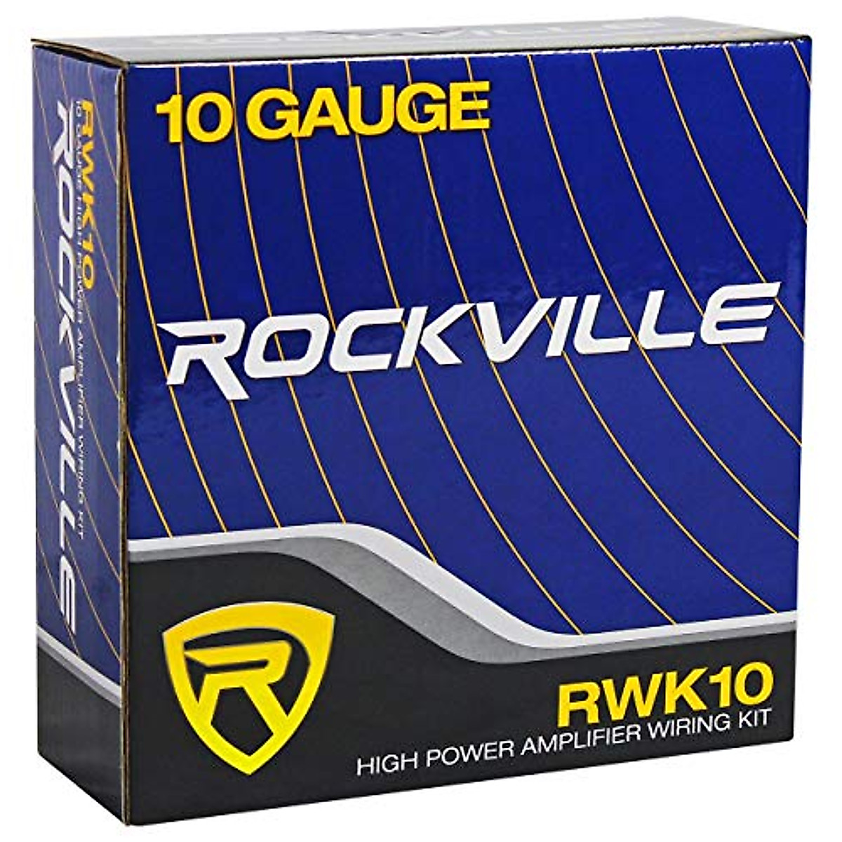 Rockville RW68CA 400w 6x8 Slim Under-Seat Powered Car/Truck Subwoofer+Amp Kit