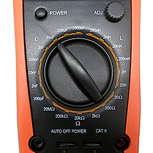 AideTek DM4070 LCR Meter multimeter Tester capacitance Inductance Resistance self-Discharge