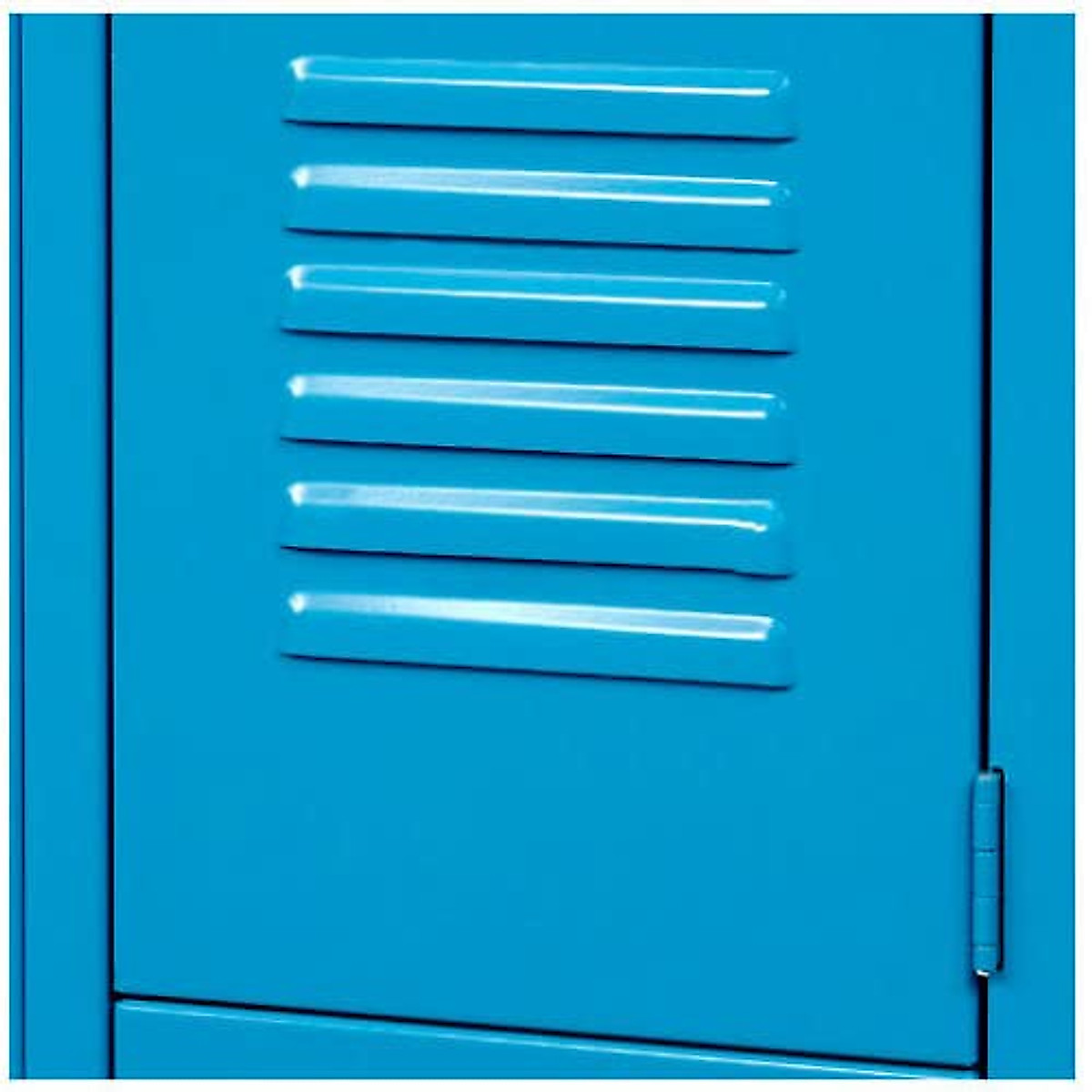 Global Industrial 2-Tier 6 Door Locker, 12"Wx12"Dx36"H, Blue, Assembled
