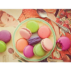 Longzang Silicone Macarons Mat, Brown