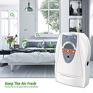 WSTA Portable Ozone Purifier,Multipurpose Ozone Machine for Air, Water, Food, Home, Room, Office-White