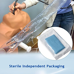 Transesophageal Probe Covers, Transesophageal Echocardiog-raphy (TEE) Covers, Sterile, Latex Free (25 Pcs)