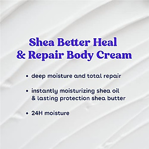 eos Shea Better Body Cream - Jasmine Peach | Natural Body Lotion and Skin Care | 24 Hour Hydration with Shea Butter & Oil | 8 oz