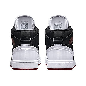 Jordan Womens WMNS Air 1 Mid SE UTL DD9338 016 White/Black/Gym Red - Size 11W
