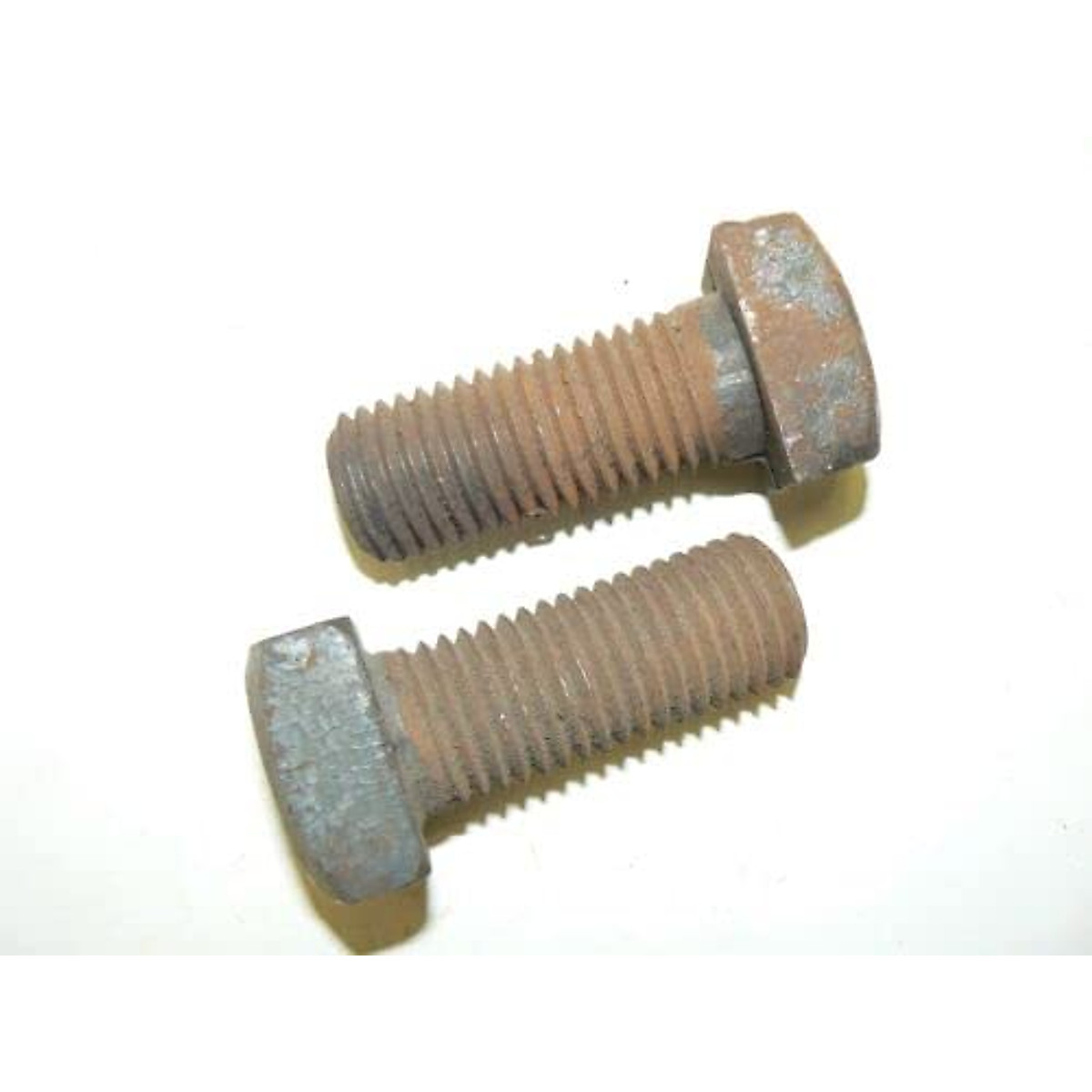 1"-8 x 2 1/2" Square Head Machine Bolts - Plain Steel Finish - Lot of 8 Pcs. HQ