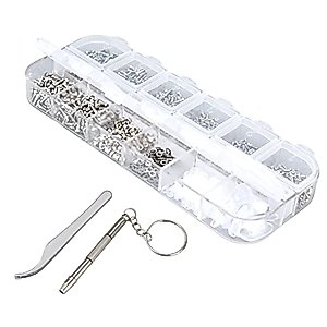 Okuyonic Repair Screws Set, Reliable Convenient Glasses Screws for Tablet