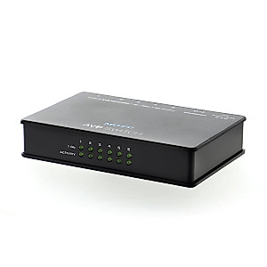 MOTU AVB Switch - 5-Port Audio Video Bridging Switch