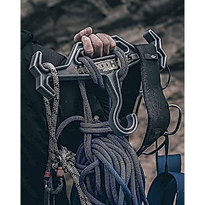 Tough Hook Original Hangers Set of 2 Blue and Grey |USA Made | Multi Pack