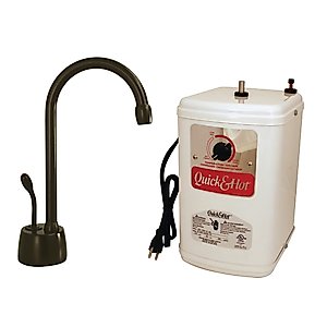 Westbrass D271H-12 Velosah 9" 1-Handle Dispenser Faucet Hot Water, Thermostatic Tank, Oil Rubbed Bronze