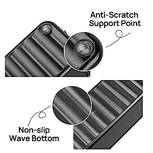 CHEFSTORY 23 Pack Desk Drawer Organizers, 4 Sizes Office Desk Organizer Tray Bins, Office Organizer with Non-slip Pads for Home Organization and Storage