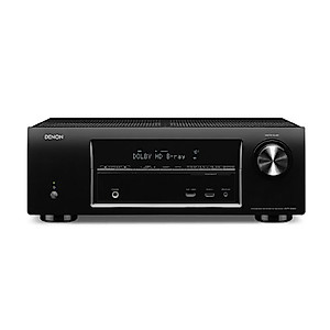 Denon AVR-E300 5.1 Channel 3D Pass Through and Networking Home Theater AV Receiver with AirPlay (Discontinued by Manufacturer)