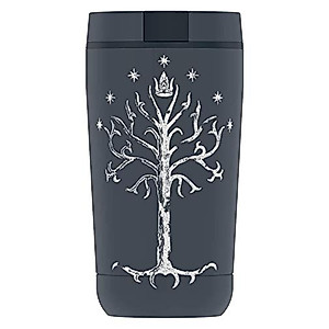 THERMOS The Lord Of The Rings Tree Of Gondor, GUARDIAN COLLECTION Stainless Steel Travel Tumbler, Vacuum insulated & Double Wall, 12oz