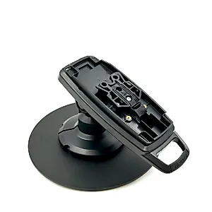 Discount Credit Card Supply ENS Tailwind Ingenico Lane/3000/7000/8000 3" Latch and Lock Compact Pole Mount Terminal Stand with Round Freestanding Mobility Base Plate