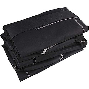 Goutime Canopy Weight Bags 4 x 40 lb for Pop Up Canopy Tent Legs, Gazebo Sand Bag Weights, Set of 4 Black (Upgraded)